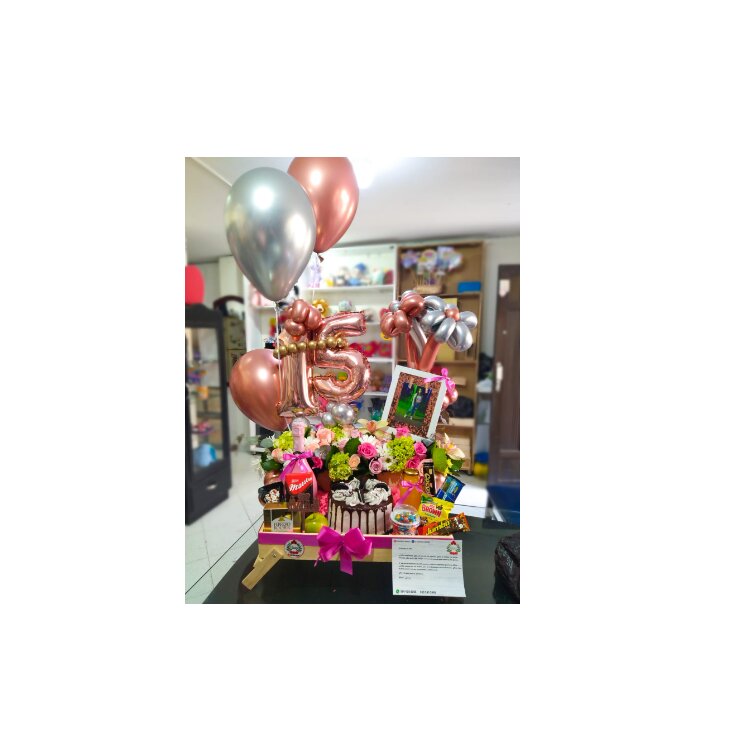 Çiçekçiler Floristeria Belladona, Medellin, foto