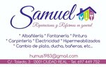 Reparaciones y reformas Samuel - Fontanería y Cerrajería 24 horas (Comunidad Autónoma de Castilla-La Mancha, Ciudad Real, Puertollano, Travesía Toledo (2), 2), yeni teknolojiler ve ar-ge merkezleri  Ciudad Real'den