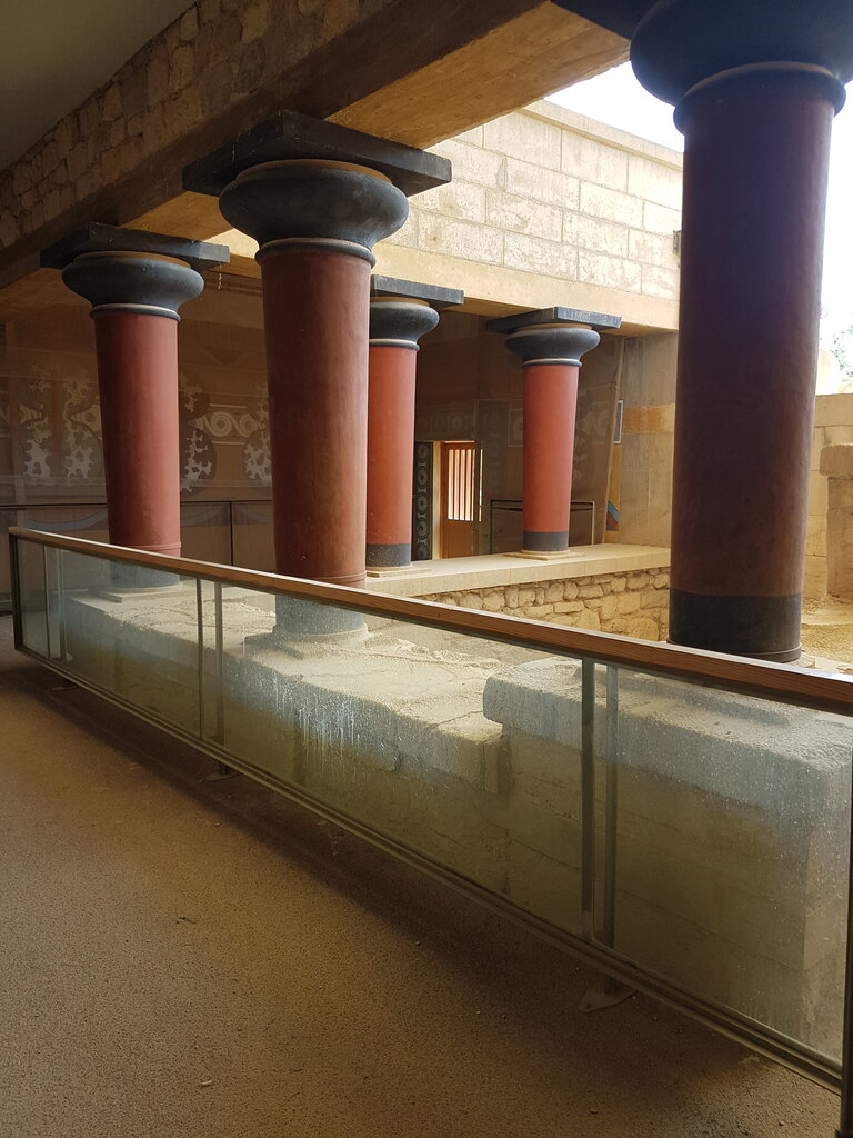 Turistik yerler Кносский дворец-лабиринт царя Миноса, Dünya, foto