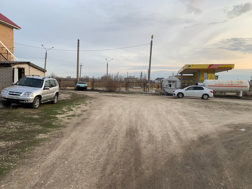 Otogaz dolum istasyonu Газозаправочная станция, Samarskaya oblastı, foto