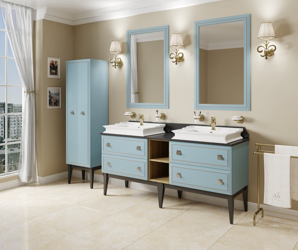 Banyo mobilyaları Caprigo, Moskova, foto