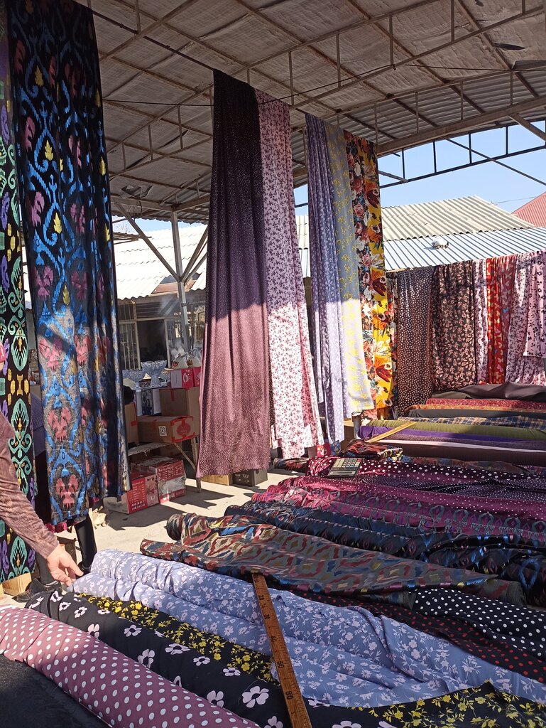 Pazarlar ve çarşılar Центральный рынок, Fergana eyaleti, foto