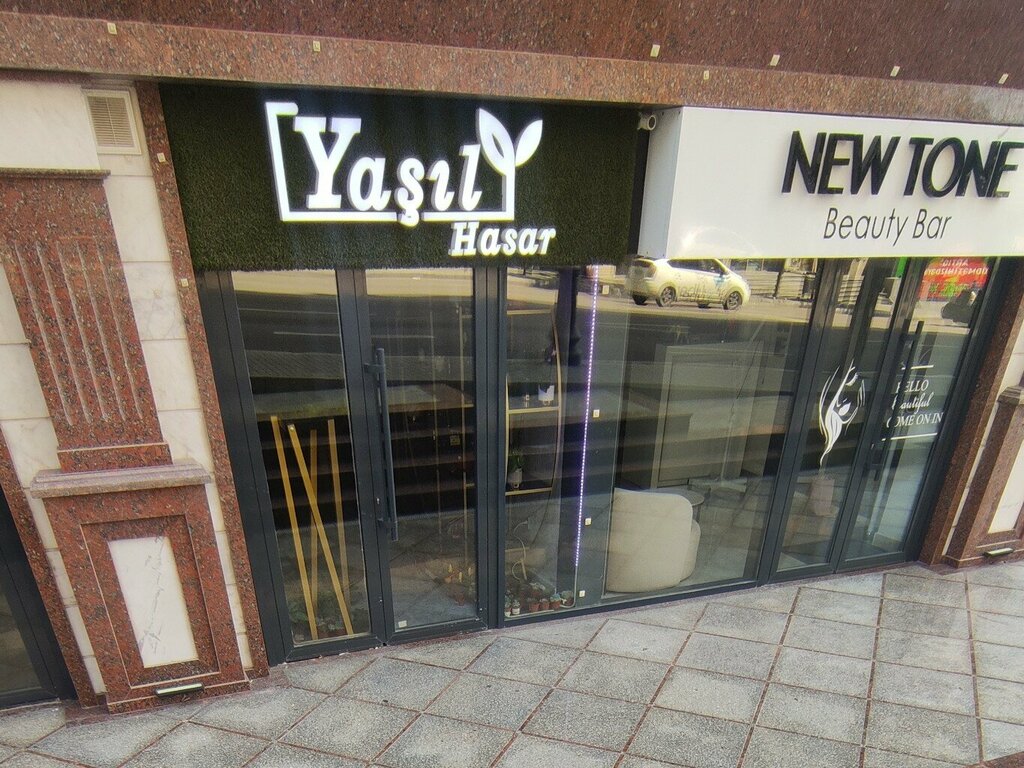 Çiçekçiler Yaşıl hasar, Bakü, foto
