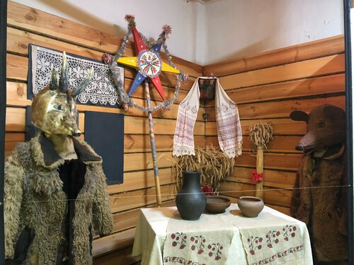 Müzeler ve sanat galerileri Krayevedchesky Muzey Rayonny Korelichsky UK, Grodnenskaya oblastı, foto