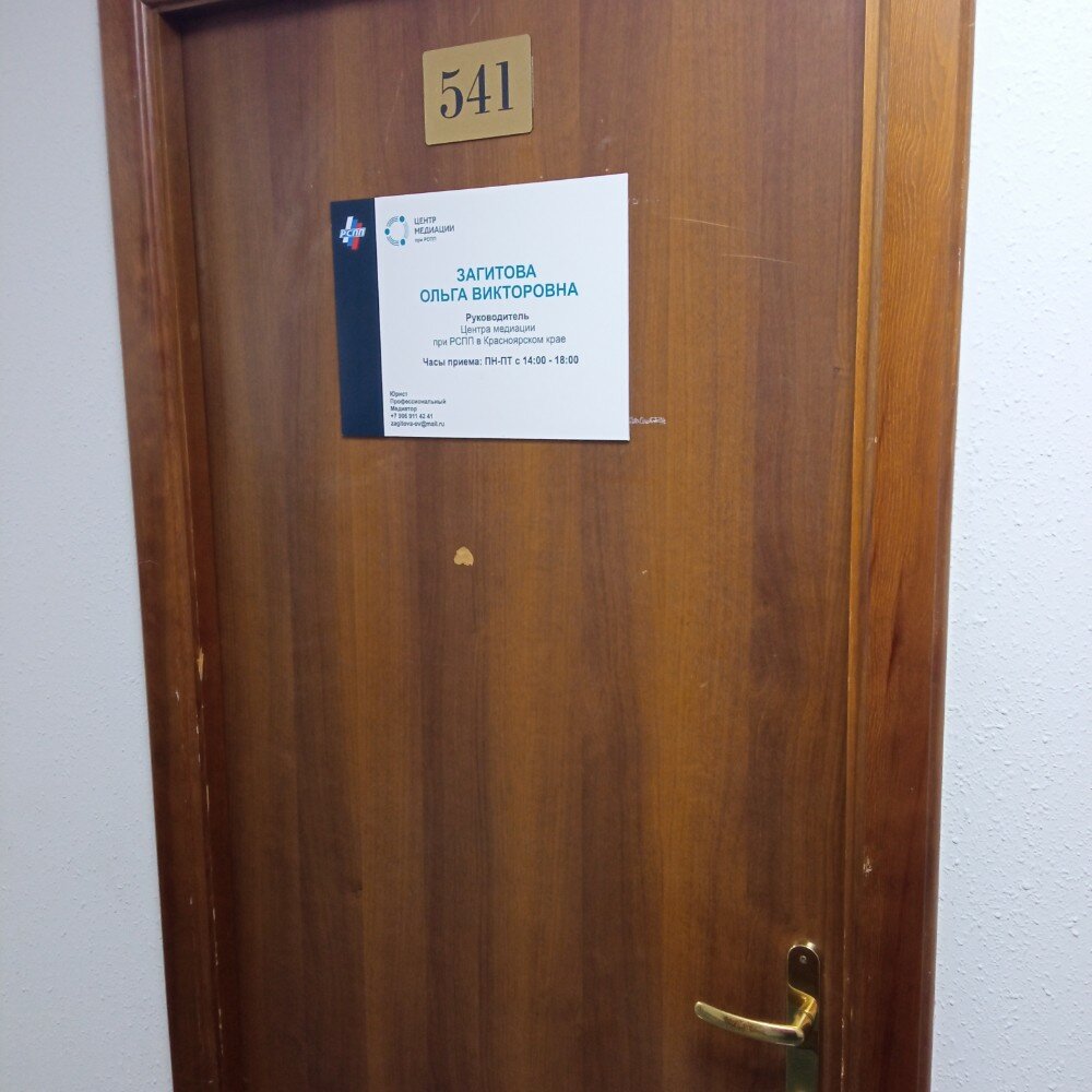 Mali müşavir Центр Медиации при РСПП, Krasnoyarsk, foto