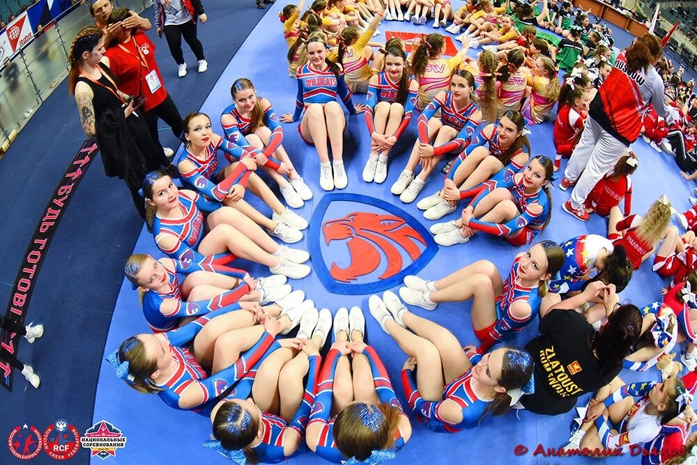 Spor kulüpleri Cheerleading and Cheer Sports Federation, Moskova ve Moskovskaya oblastı, foto