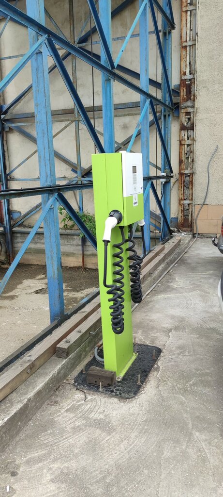 Elektrikli oto şarj istasyonları Станция зарядки электромобилей, Moskova, foto