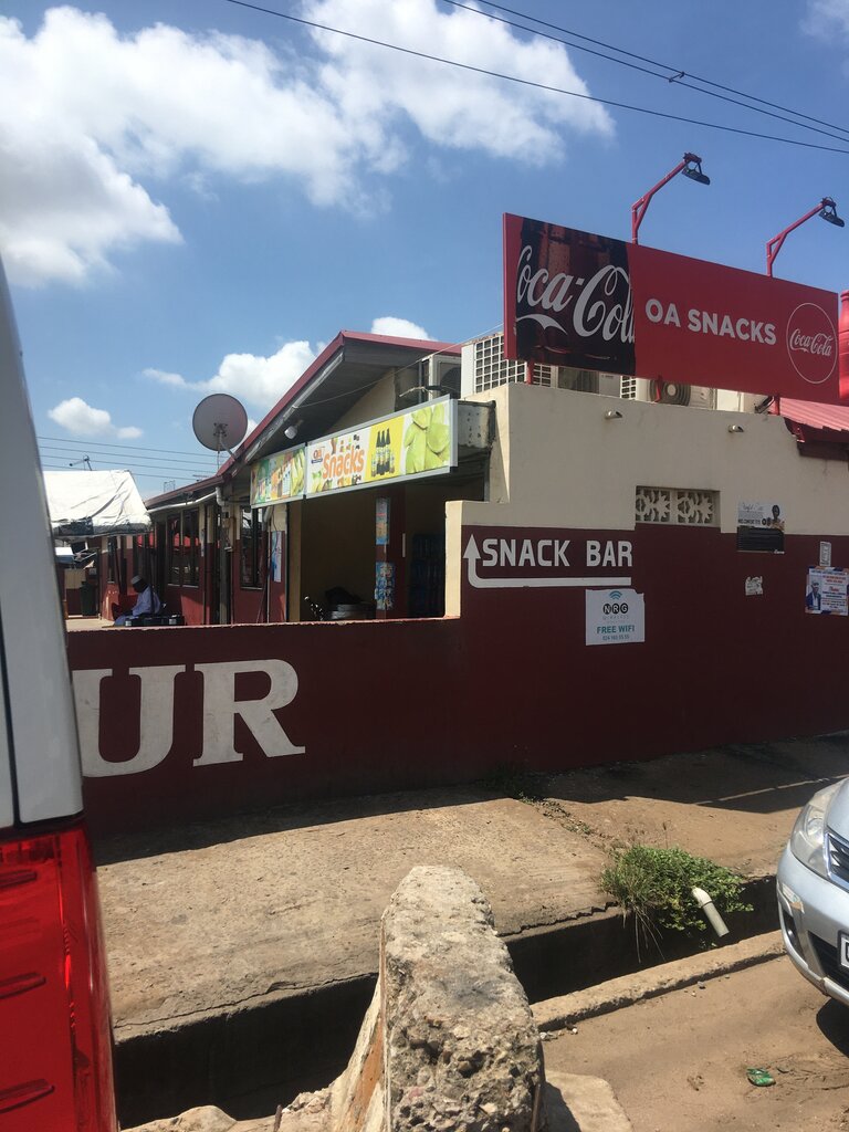 Fast food Oa Snacks bar, Akra, foto
