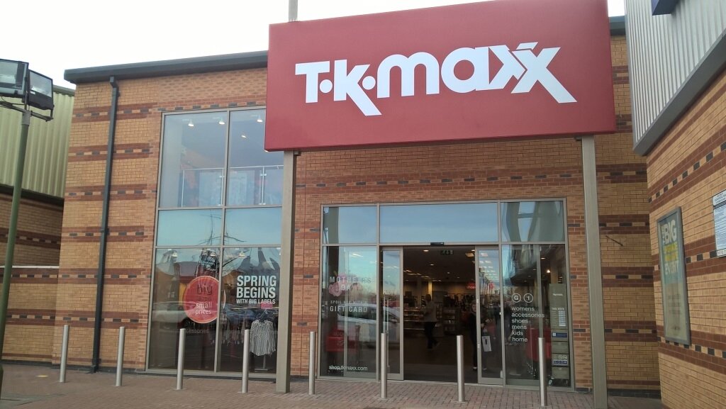 Büyük mağazalar Tk Maxx, İngiltere, foto