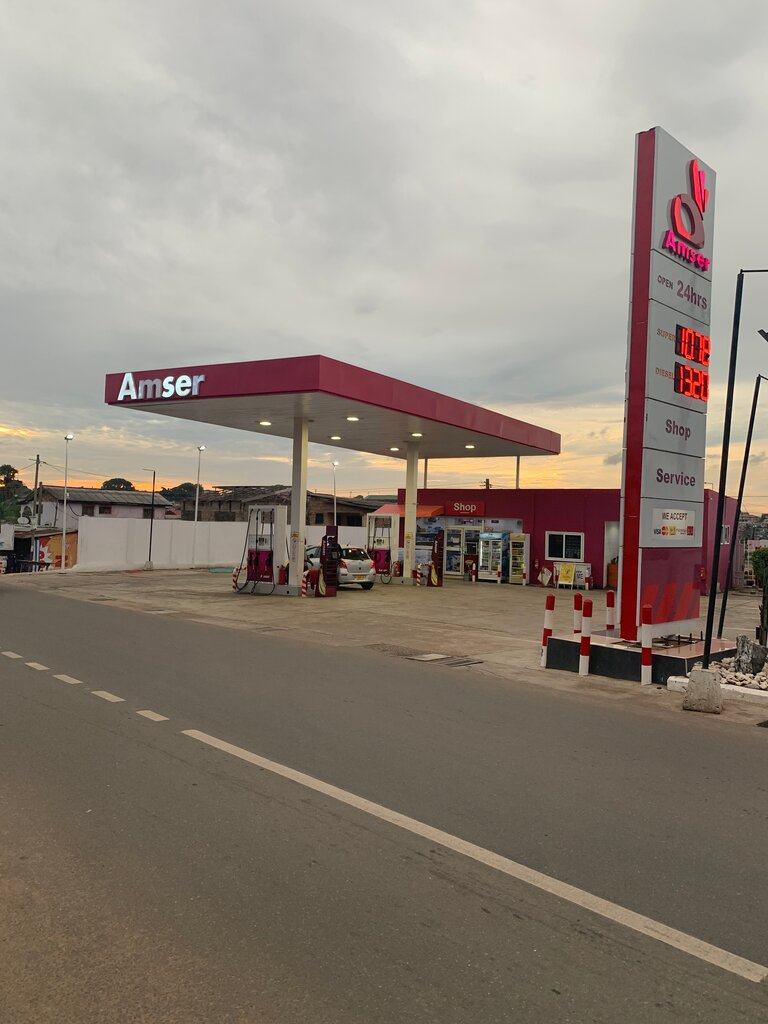 Otogaz dolum istasyonu Amser Oil, Akra, foto