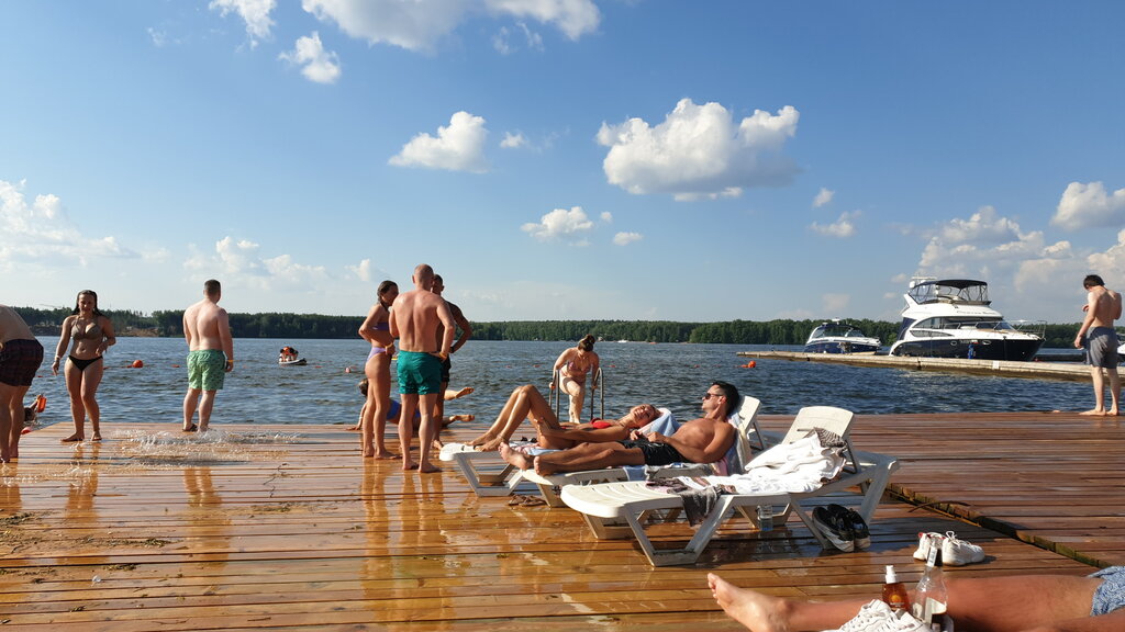 Plaj Красивый, Moskova ve Moskovskaya oblastı, foto