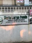 Xtra large foods (Lagos), market  Lagos'tan
