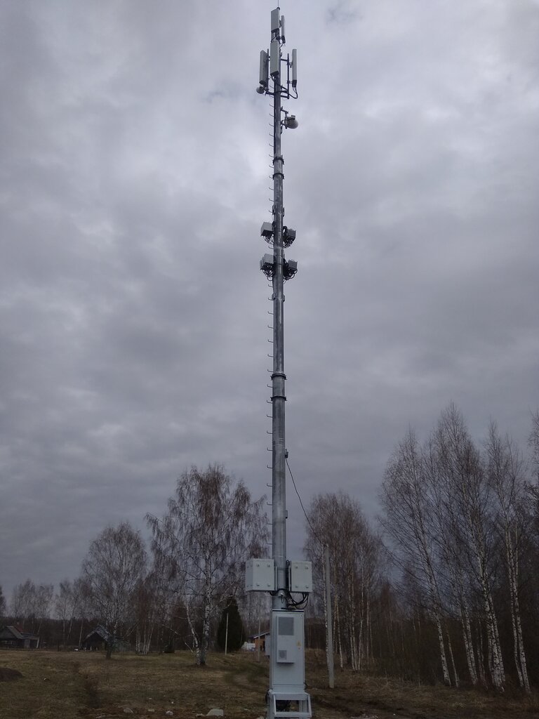 Mühendislik altyapısı Мачта сотовой связи, Yaroslavskaya oblastı, foto