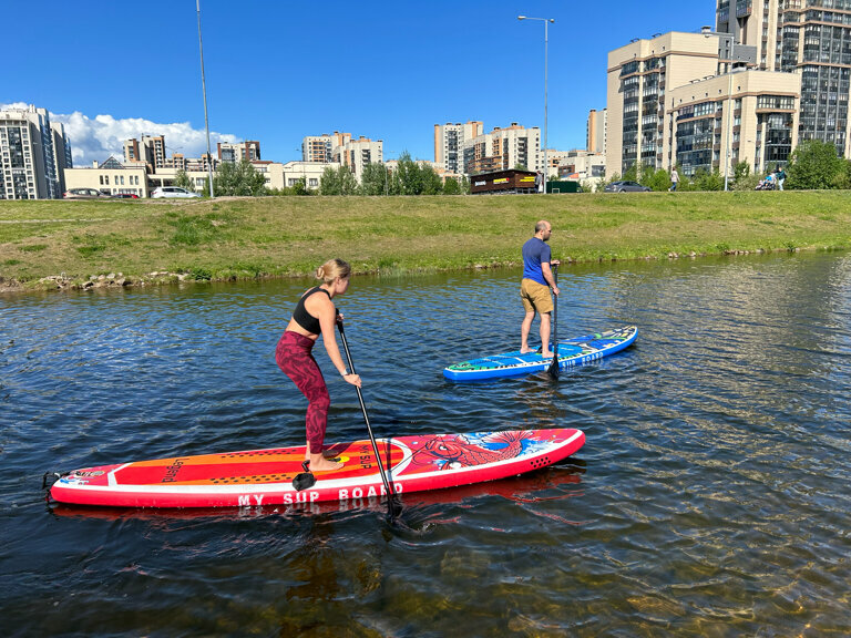 Kürek sörfü Supboard rent, Saint‑Petersburg, foto