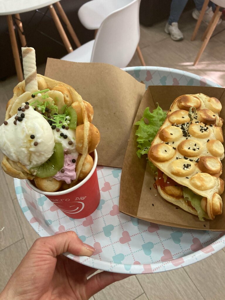 Fast food Вафли и кофе, Gubkin, foto