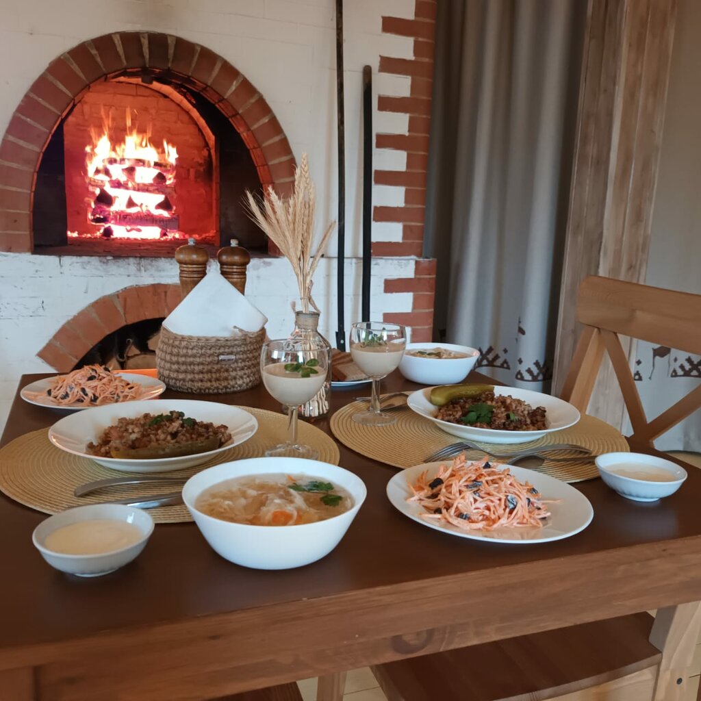 Müzeler ve sanat galerileri From the oven Museum of Karelian cuisine, Karelya, foto