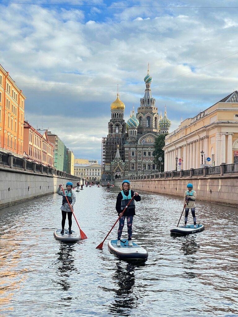 Kürek sörfü Sup trip SPb, Saint‑Petersburg, foto