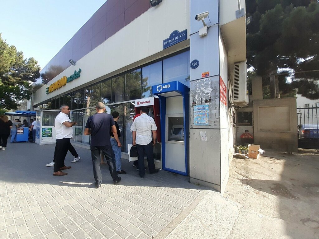 ATM'ler Kapital Bank bankomati, Sumgayıt, foto