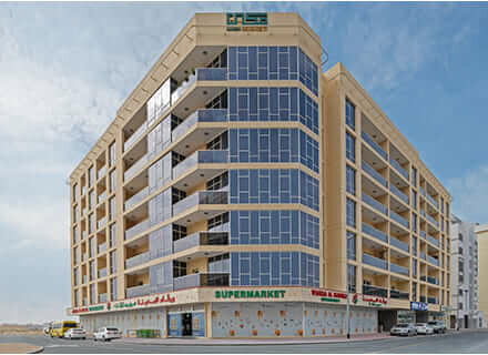 Adlandırılmış bina Makeen Residence Al Jadaf Building, Dubai, foto
