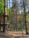 Верёвочный городок (Stavropol Territory, Kislovodsk, Kislovodskiy natsionalny park), i̇pli oyun park  Kislovodsk'tan