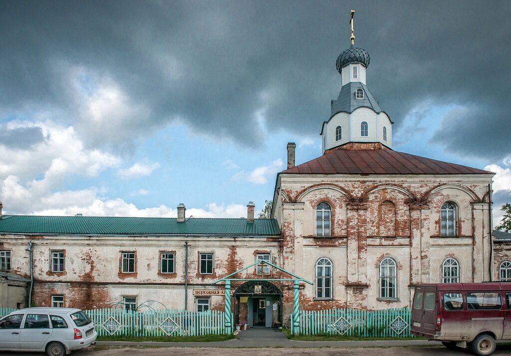 Ortodoks kiliseleri Church of Zosim and Savvatiy, Şenkursk, foto