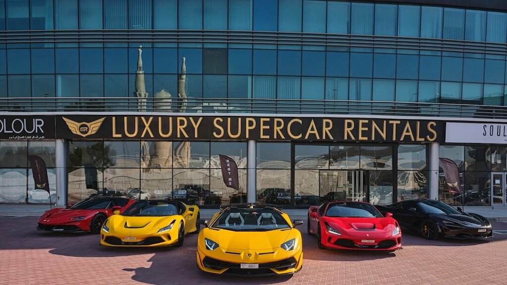 Oto kiralama Luxury Supercars Rental Dubai, Dubai, foto