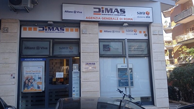 Sigorta şirketleri Dimas Insurance Consulting SAS Agenzia Allianz Viva SPA e Sara Assicurazioni SPA, Roma, foto