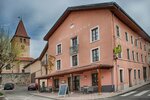 Logis Hotel De France St Andre (Auvergne-Rhône-Alpes, Isère, Arrondissement de Vienne, La Côte-Saint-André, Place Saint André), otel