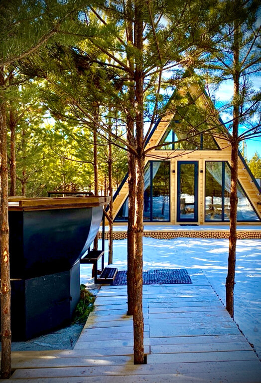 Resort oteller, tesisler Forest village, Sverdlovskaya oblastı, foto