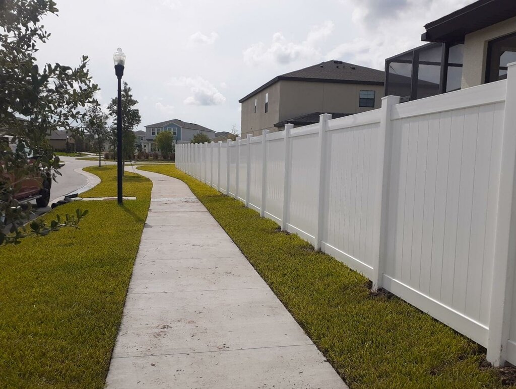 Çitler, parmaklıklar Family Fence Of Florida, Florida Eyaleti, foto