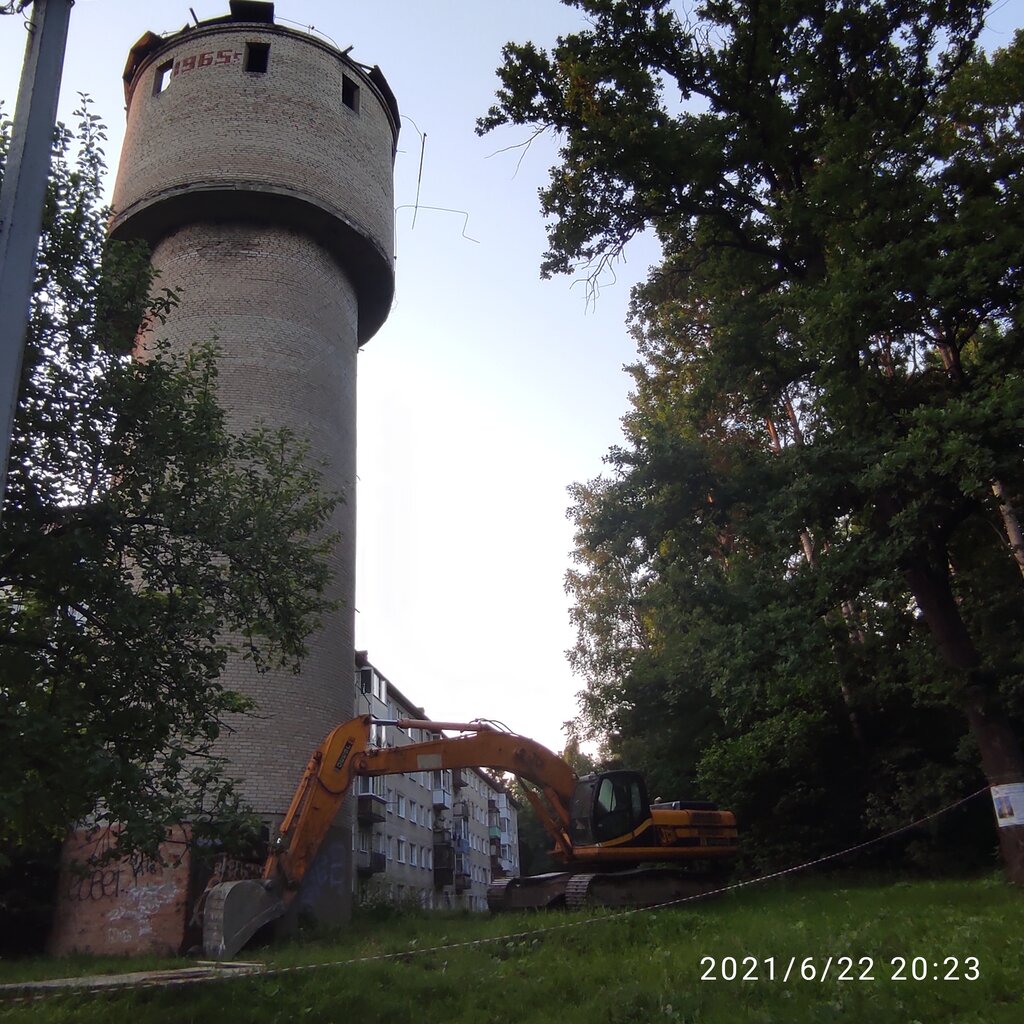 Mühendislik altyapısı Водонапорная башня, Moskova ve Moskovskaya oblastı, foto