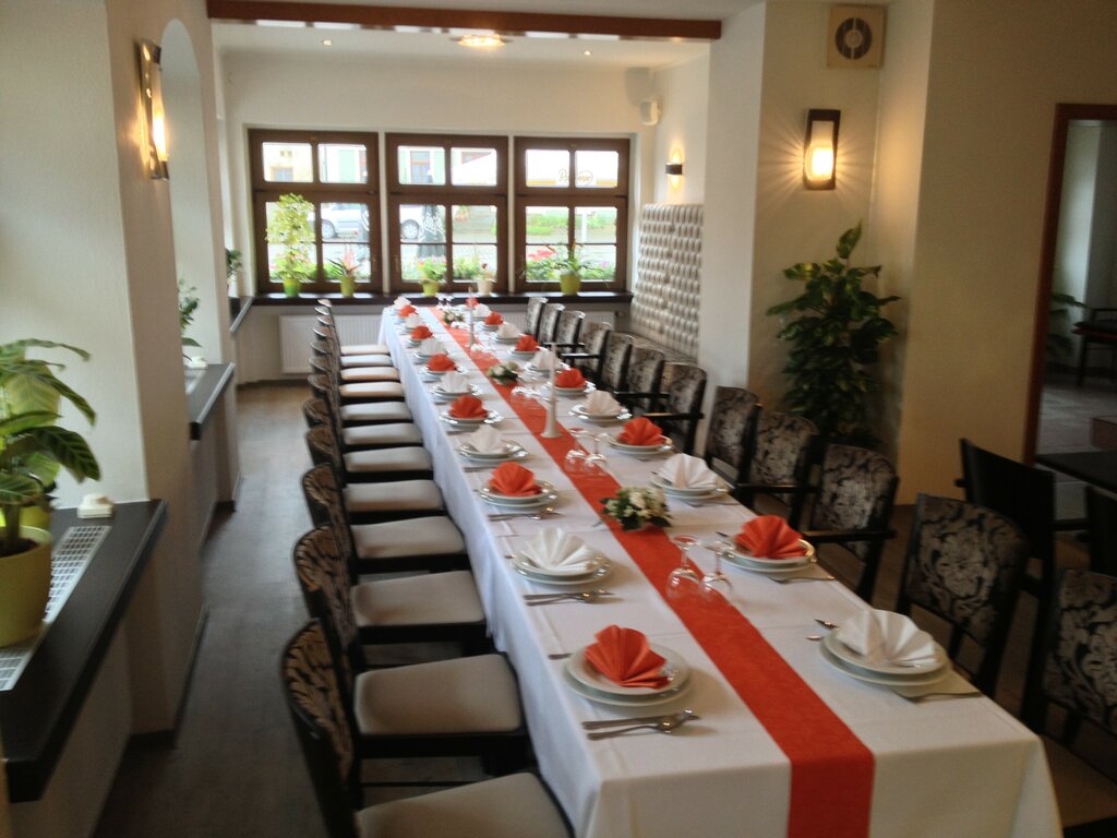 Restoran Herrschaftlicher Gasthof, Saksonya, foto