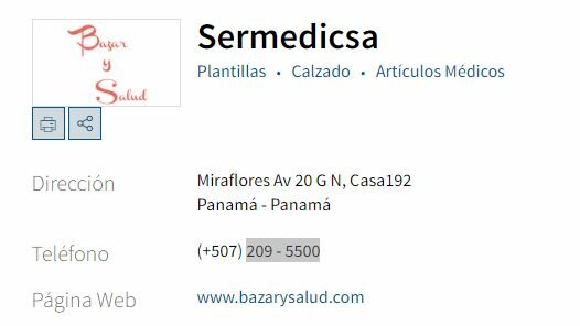 Medikal cihaz firmaları Sermedicsa Panama, Panama, foto