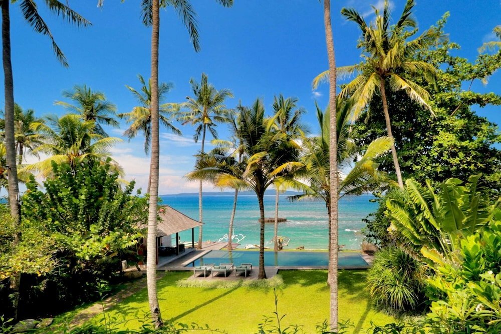 Otel Secluded Beachfront Villa Manis, Bali, foto
