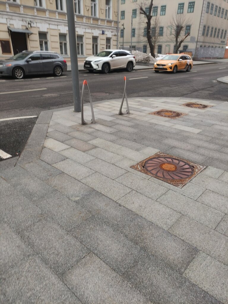 Bisiklet park yerleri Bicycle parking, Moskova, foto