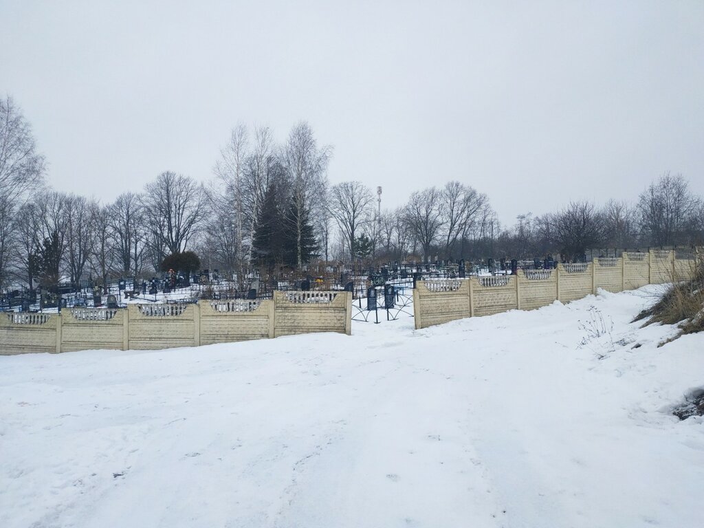 Mezarlıklar СТ. Лучеса, Vitebsk, foto