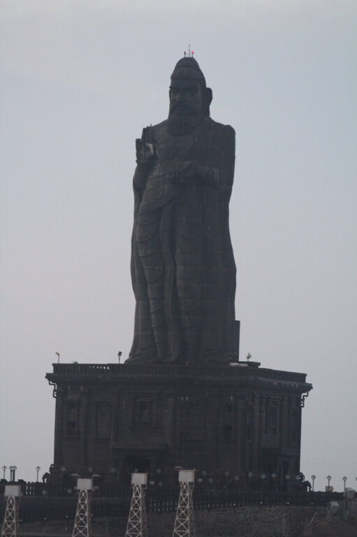 i̇skele Thiruvalluvar Statue, Tamil Nadu, foto