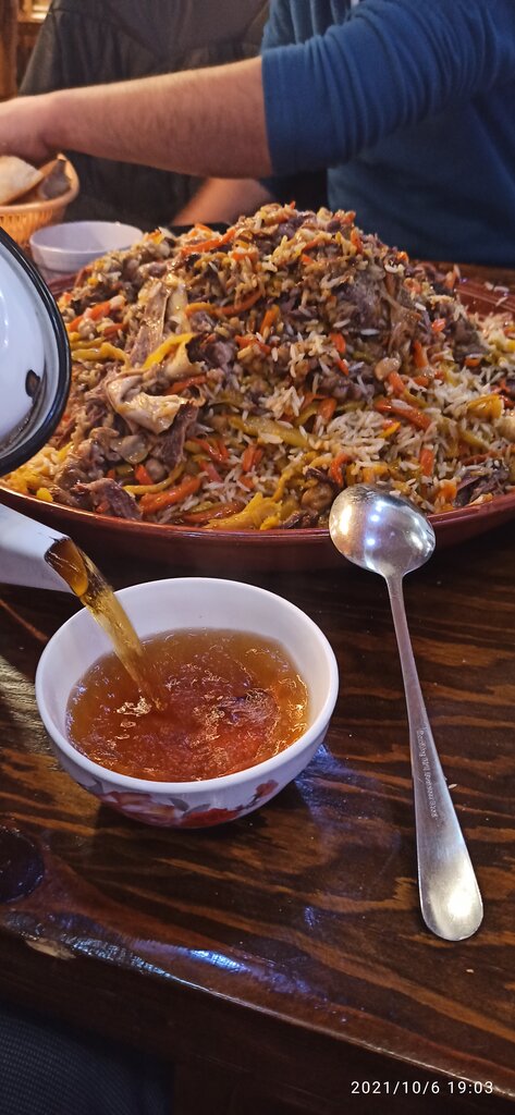 Kafe Chaykhana Halol Fergana, Moskova, foto