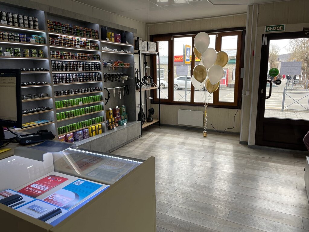 Tütün, sigara mağazaları Vape Studio, Zabaykalski krayı, foto