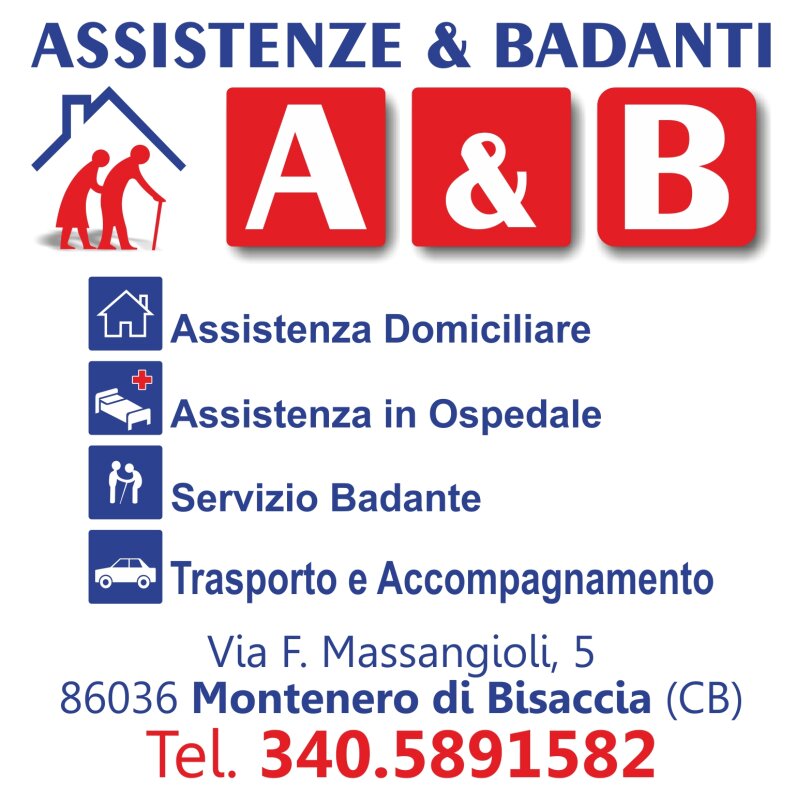 Evde tıbbi yardım A e B Assistenze e Badanti, Molise, foto