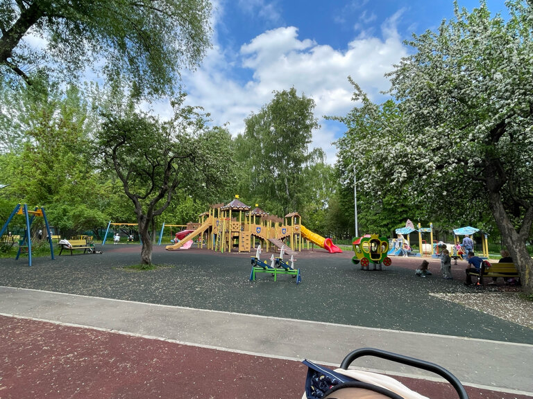Oyun alanı Playground, Moskova, foto