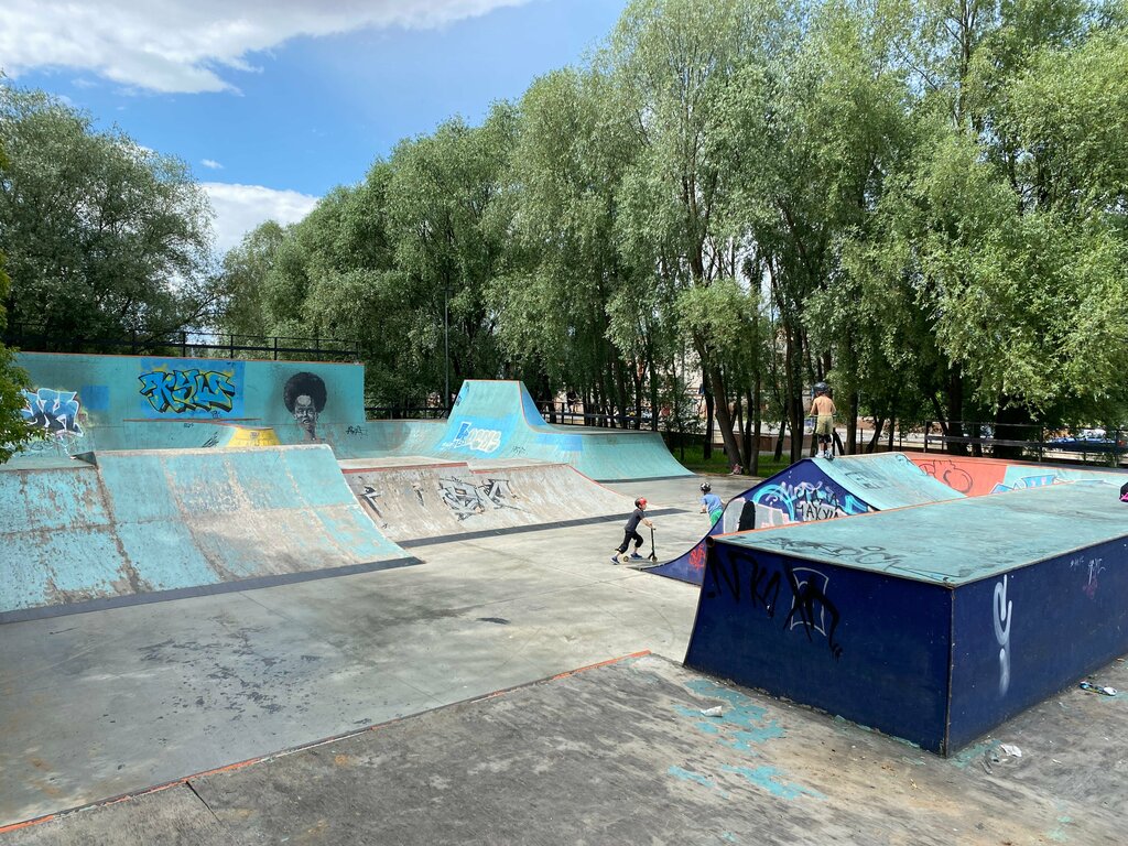 Kaykay parkı Xsa Крылатское, Moskova, foto