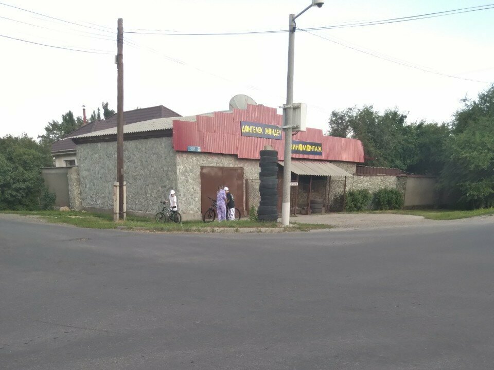 Oto lastik tamiri Шиномонтаж, Taldıkorgan, foto