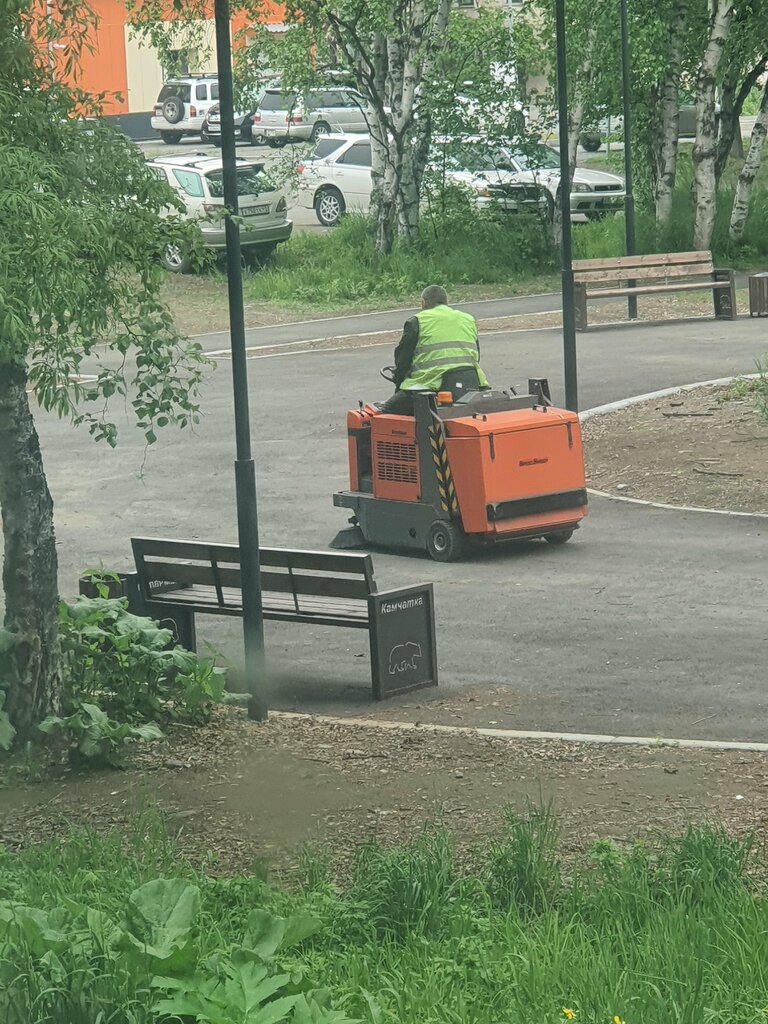 Kültür ve eğlence parkları Тимирязевский сквер, Elizovo, foto