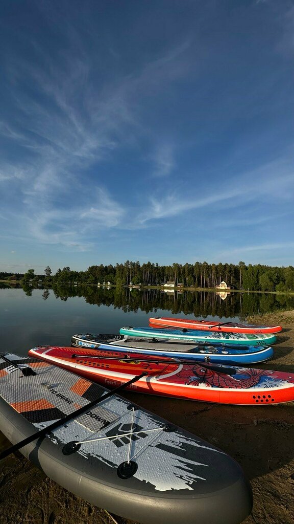 Kürek sörfü Сап прокат, Moskova, foto