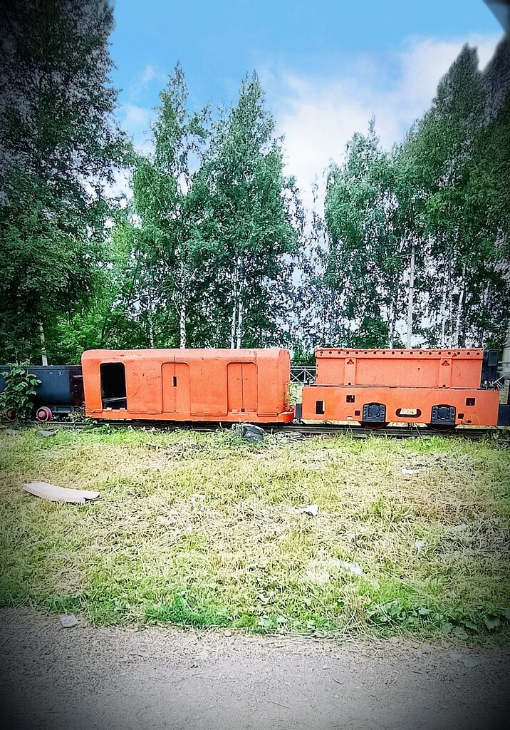 Teknoloji anıtı Подземный электропоезд, Anjero‑Sudjensk, foto