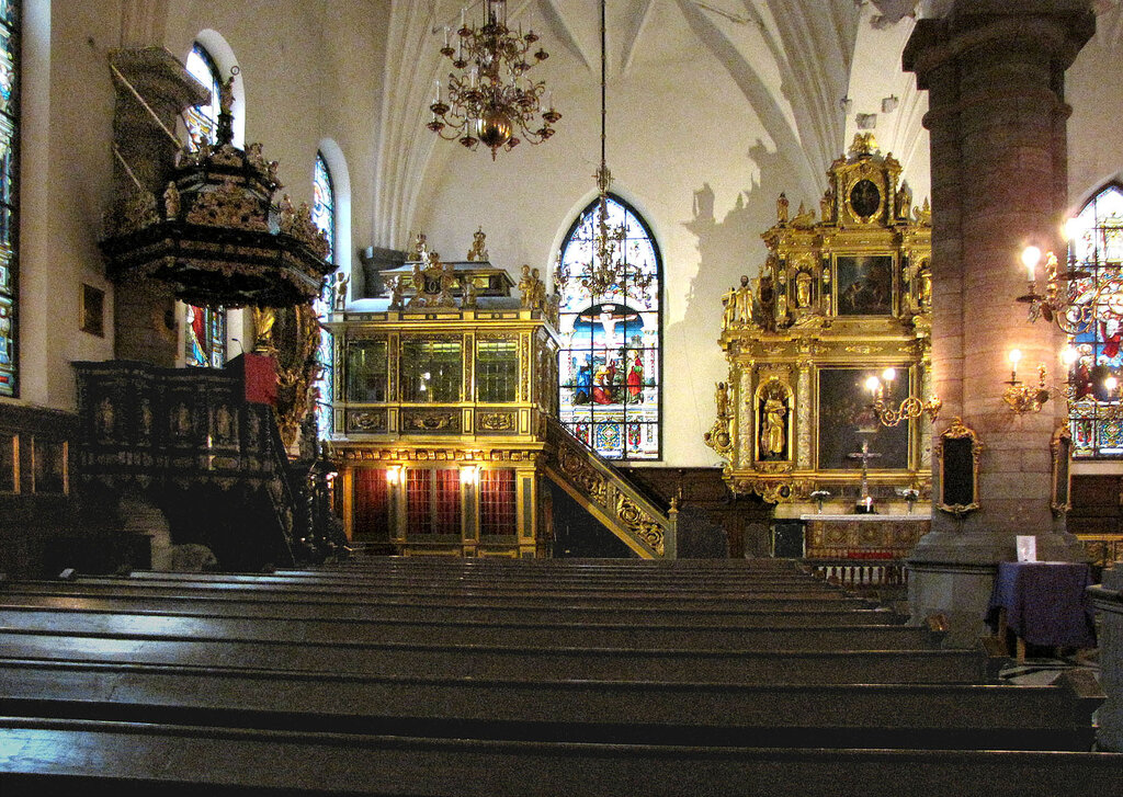 Protestan kilisesi The German Church, Stockholm, foto