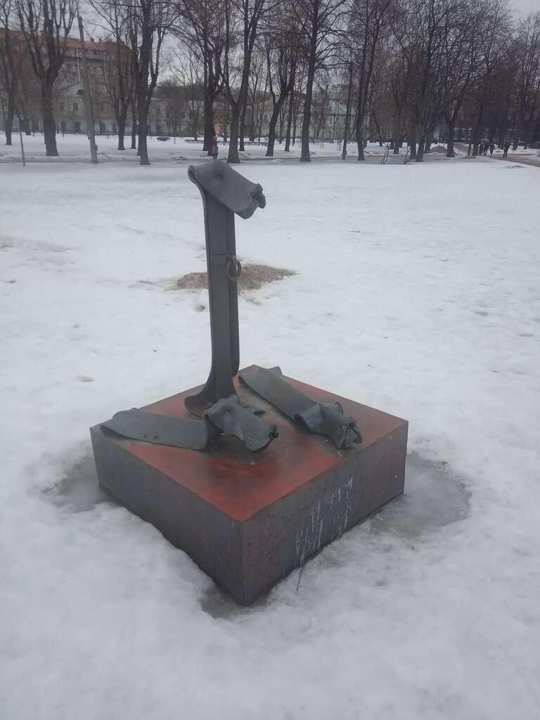 Park, sokak heykeli Петербургские дворняжки, Saint‑Petersburg, foto