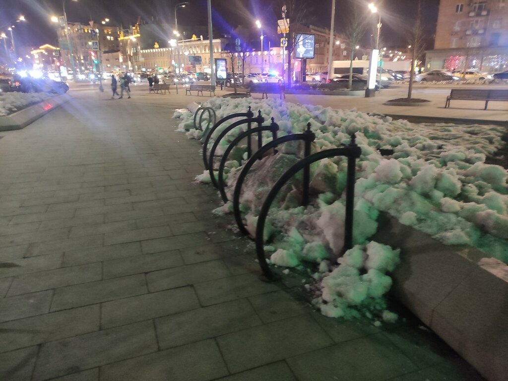 Bisiklet park yerleri Велосипедная парковка, Moskova, foto