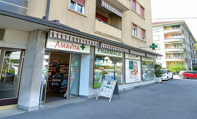 Kozmetik ve parfümeri mağazaları Amavita Perraudettaz, Vaud, foto